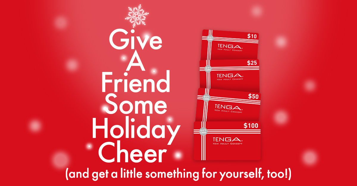 TENGA - USA Christmas Campaign - Give a USA TENGA Store gift card and ...