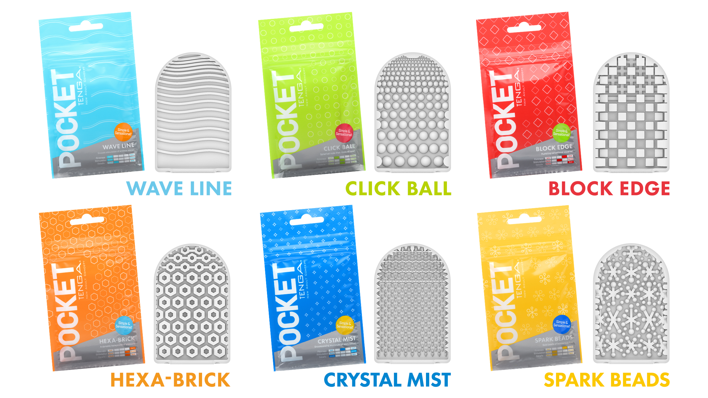 POCKET TENGA SERIES - TENGA - Masturbate Better - Global Bestselling ...